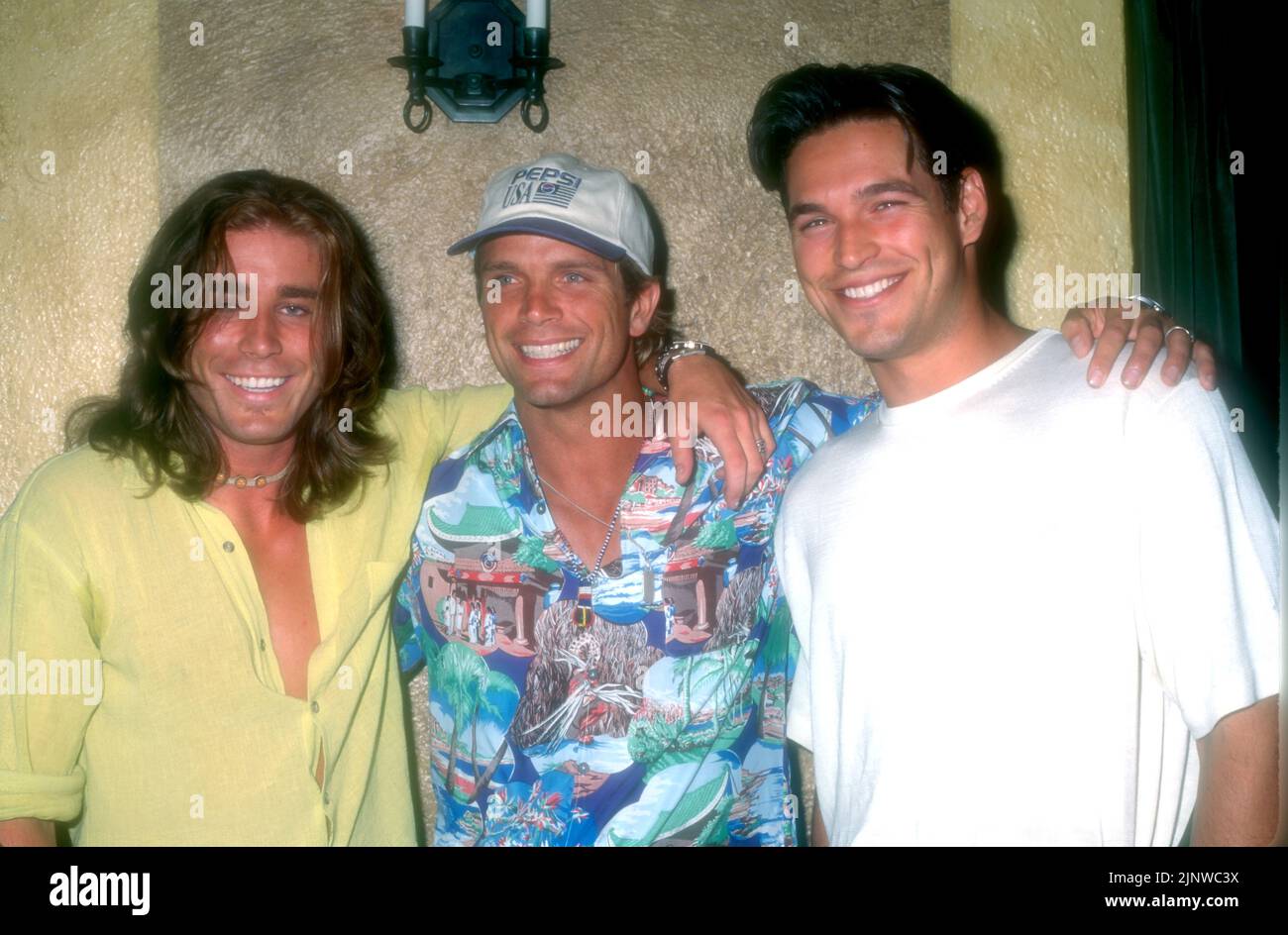 Los Angeles, California, USA 18th June 1996 (L-R) Actor Jaason Simmons ...