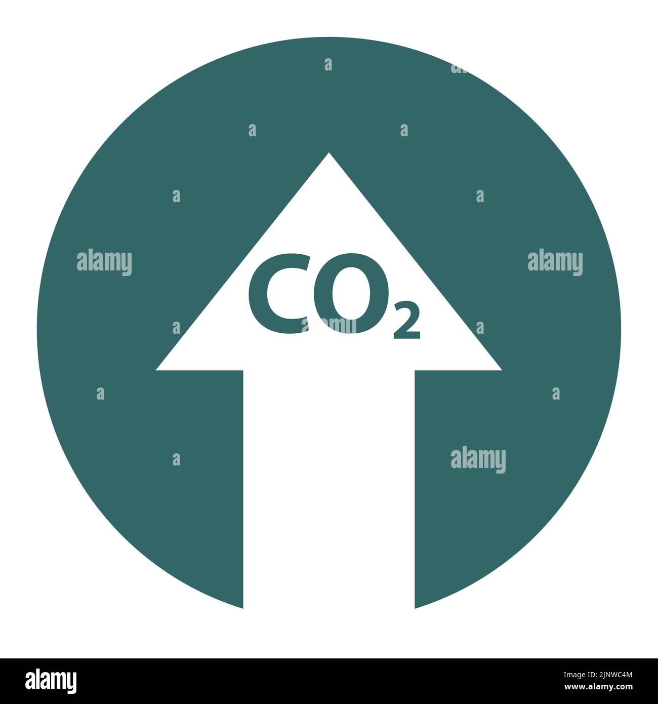 CO2 reduce cloud icon, clean global emission, environment eco design ...