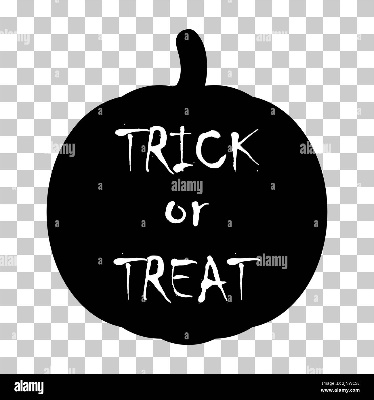 Pumpkin Halloween icon vector. October celebration flat silhouette ...