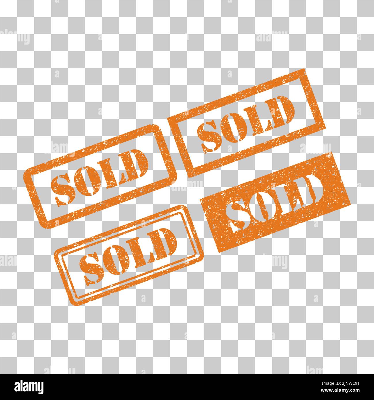 Set of Sold out stamp symbol, label sticker sign button, text banner ...