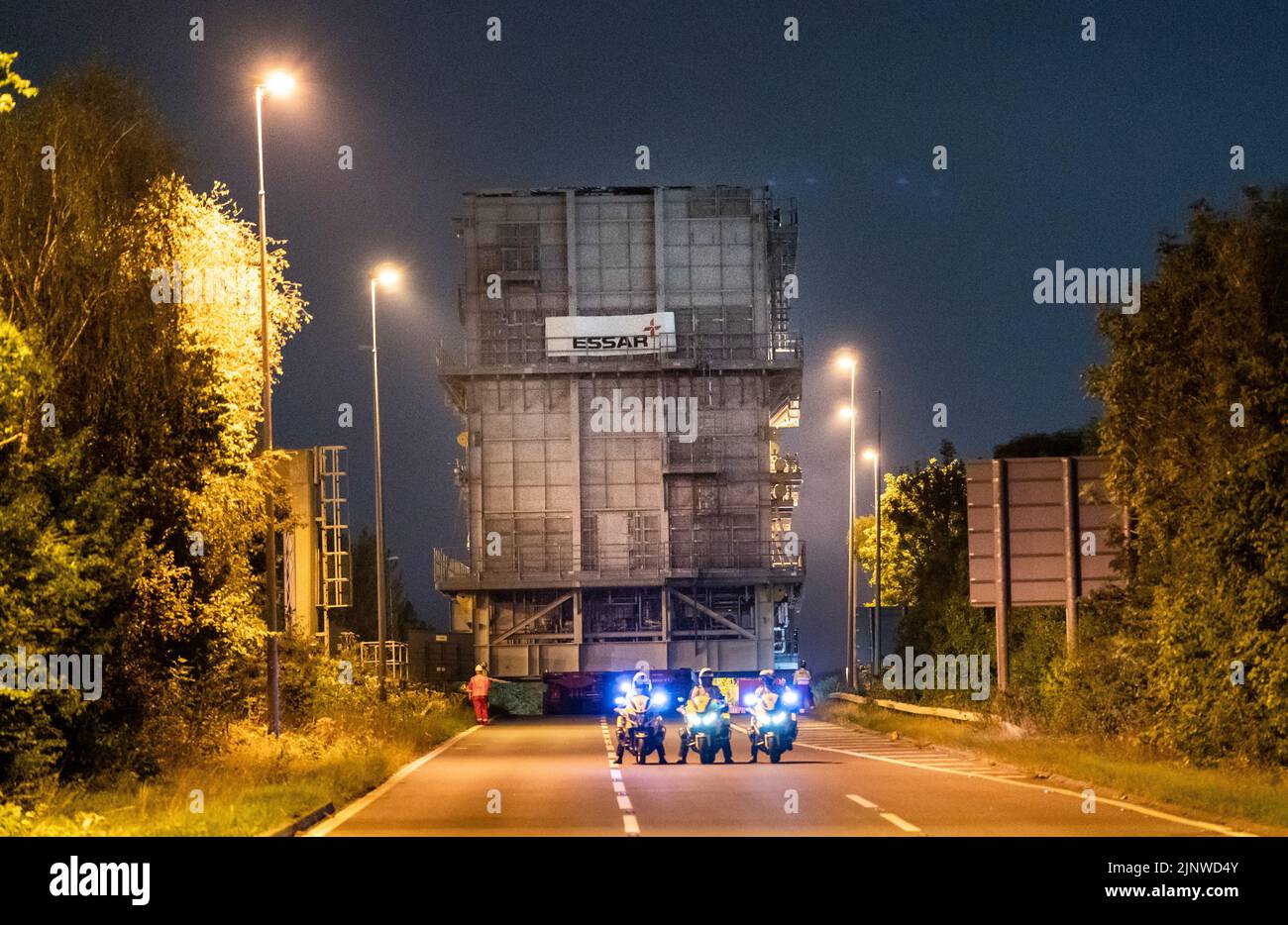 M53 motorway hooton hi-res stock photography and images - Alamy