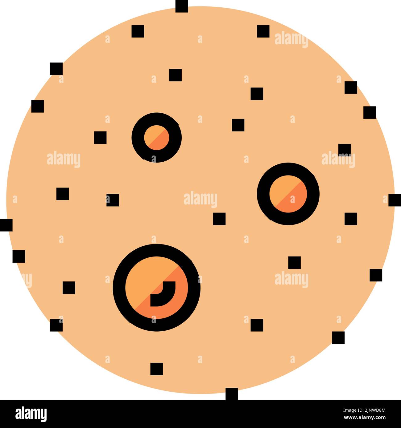 ordinary mole color icon vector illustration Stock Vector Image & Art ...