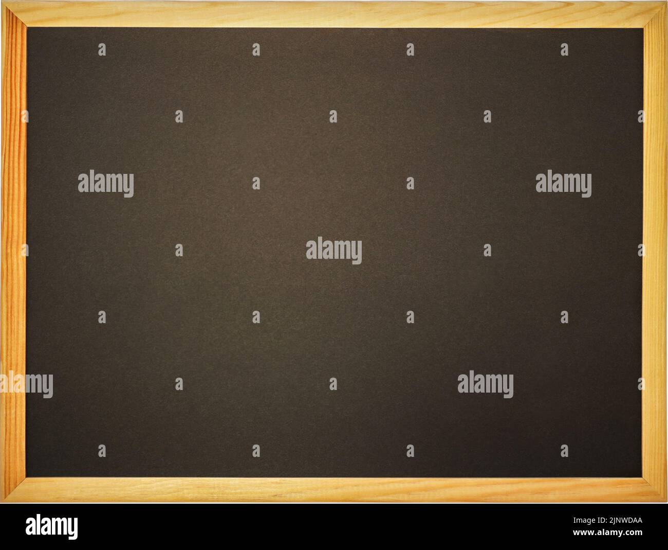 Black board. Wooden frame empty place for your text. Background. Mockup ...
