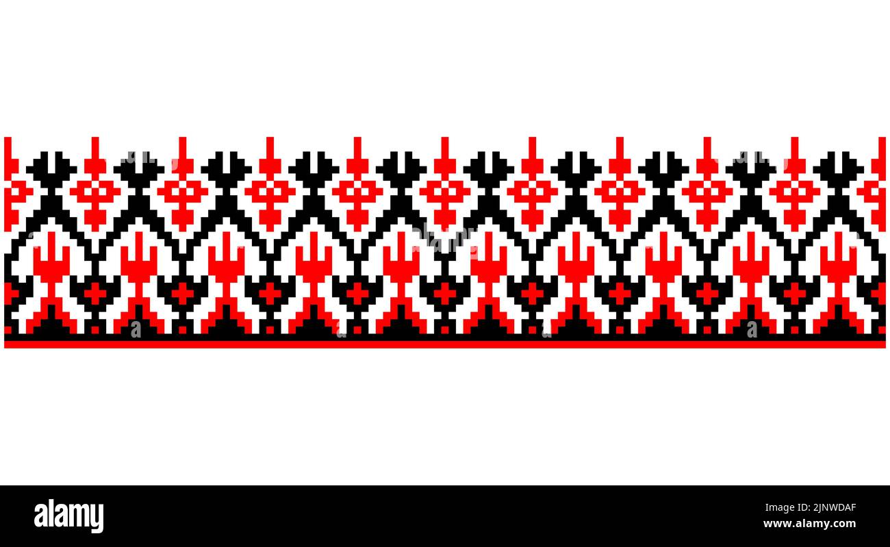 Ukrainian ethnic ornament, seamless pattern. Vector illustration ...