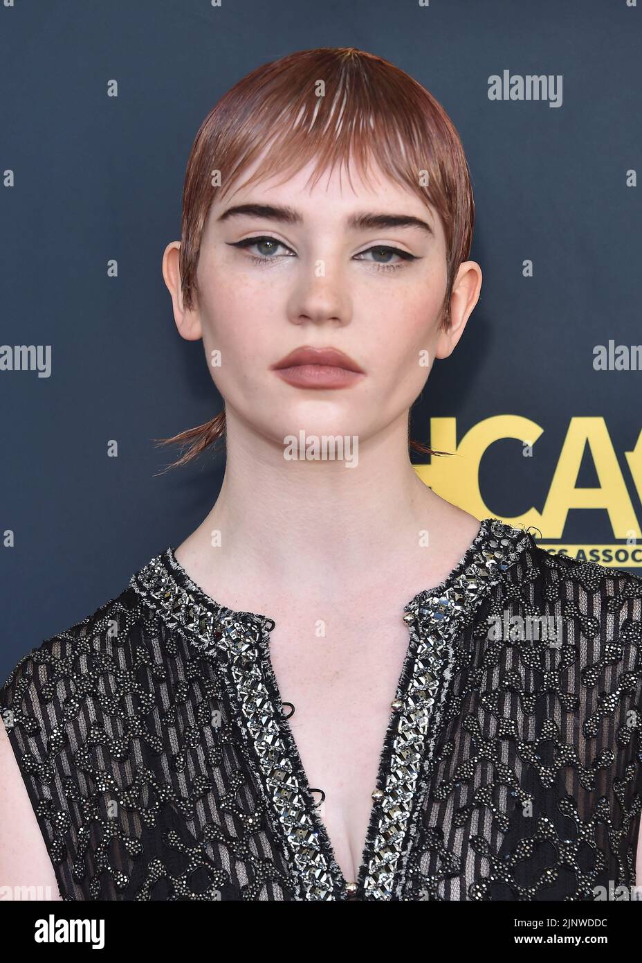 Sophie Thatcher walking on the red carpet at the The 2nd Annual HCA TV ...