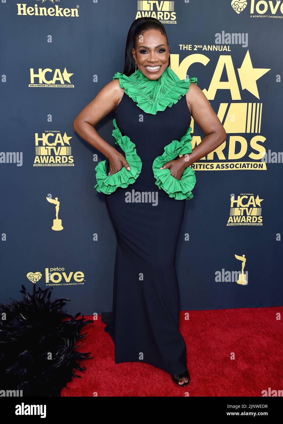 Sheryl Lee Ralph walking on the red carpet at the The 2nd Annual HCA TV ...
