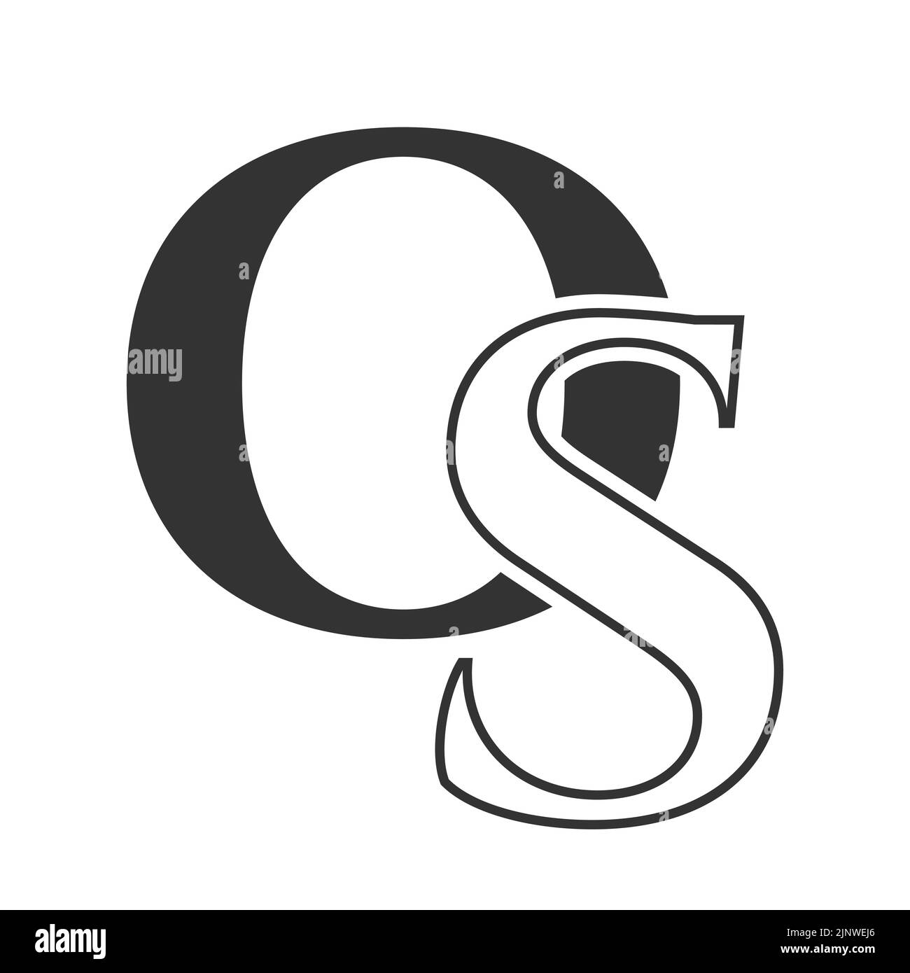 Initial letter SO, OS logo design template. Monogram Letter OS luxury ... Initial letter SO, OS logo design template. Monogram Letter OS luxury ...