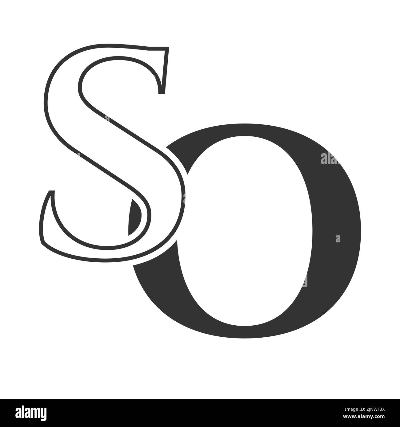 Initial letter SO, OS logo design template. Monogram Letter OS luxury ... Initial letter SO, OS logo design template. Monogram Letter OS luxury ...