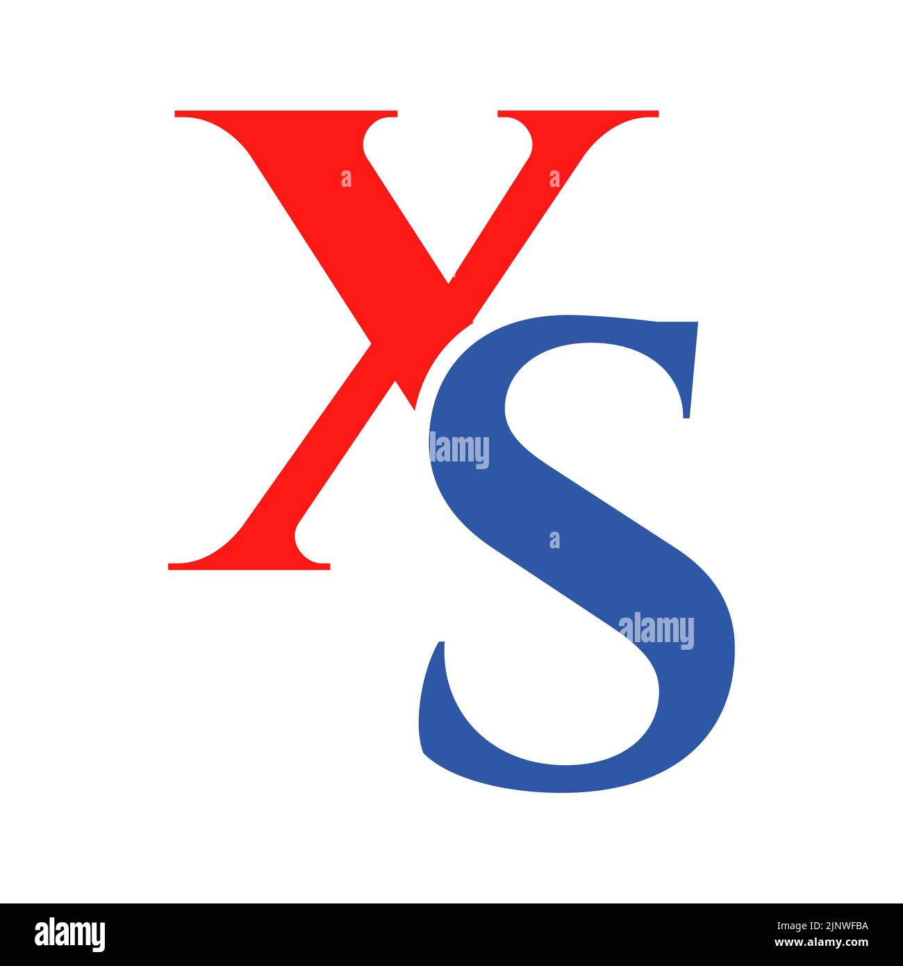 Initial letter SX, XS logo design template. Monogram Letter XS luxury ...