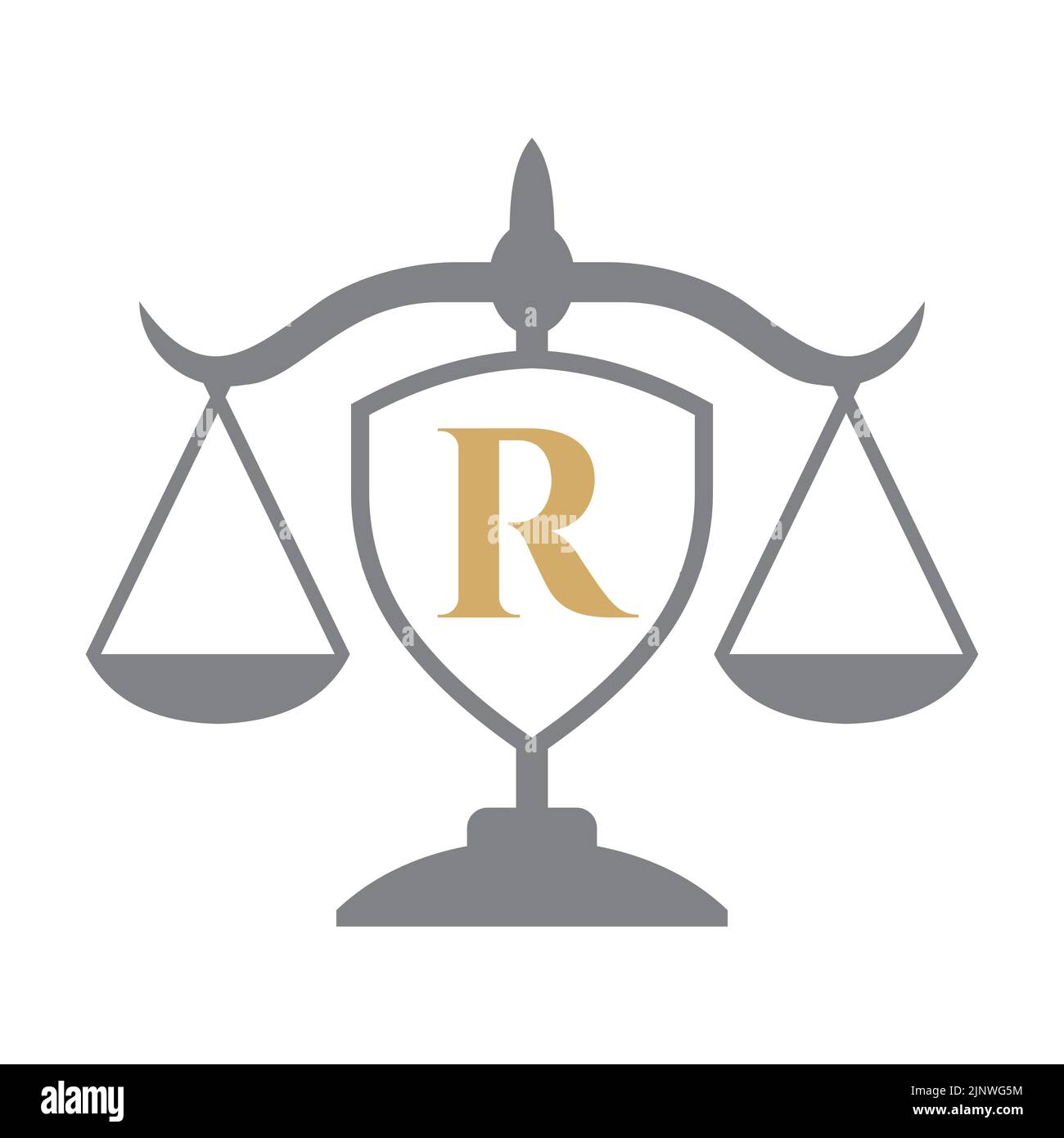 Law service logo hi-res stock photography and images - Alamy