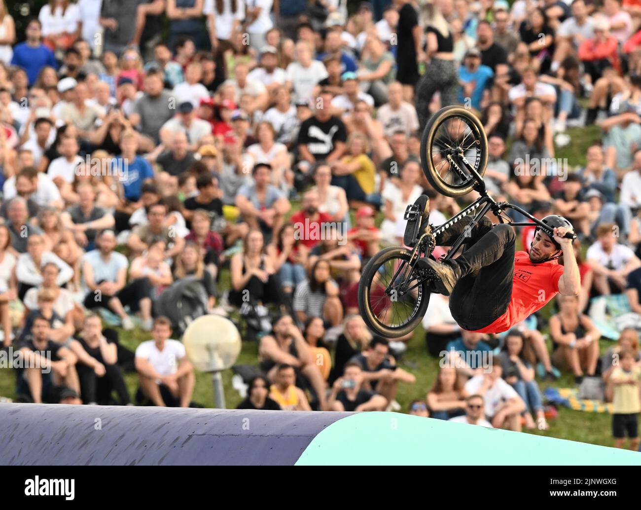 Munich, Germany. 13th Aug, 2022. BMX Freestyle: European Championship ...