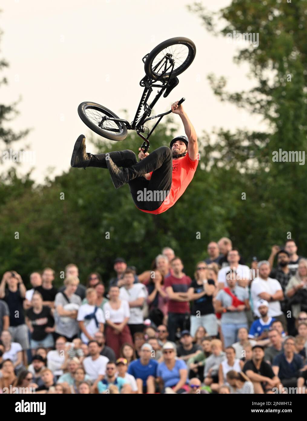 Munich, Germany. 13th Aug, 2022. BMX Freestyle: European Championship ...