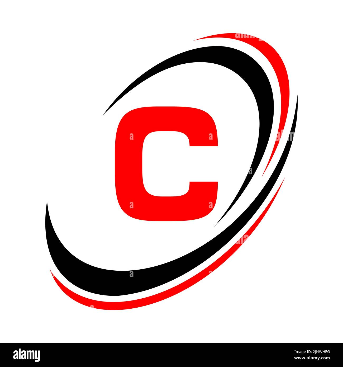 Initial Letter C Logo Company Name Simple and Modern Logotype Design ...