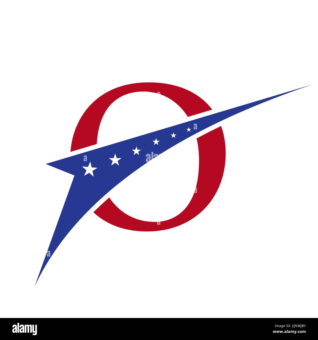 Initial Letter O American Logo for Business, Corporate and Company Sign ...