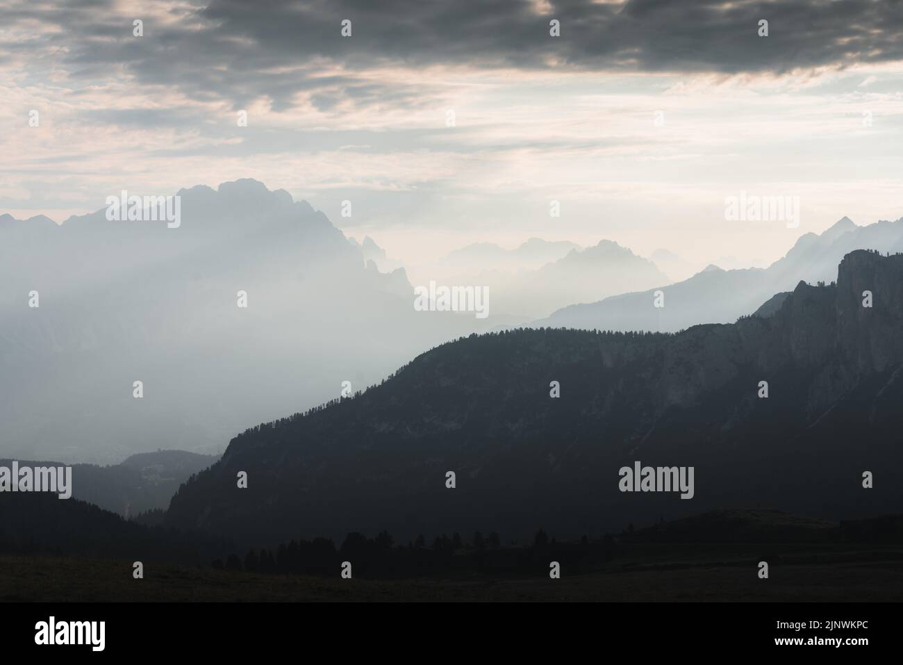 Layers of mountain hi-res stock photography and images - Alamy