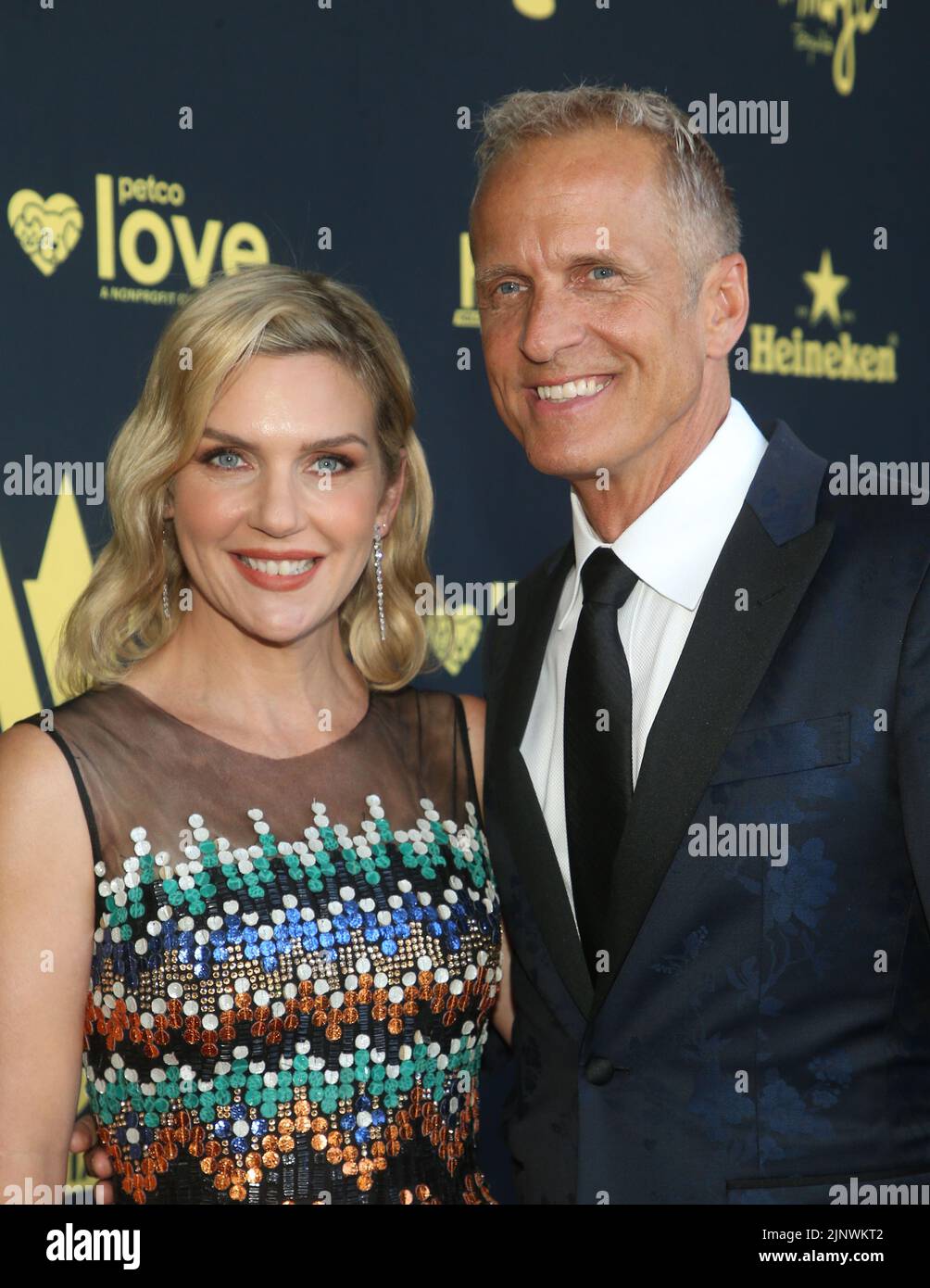 13 August 2022 Beverly Hills, California - Rhea Seehorn, Patrick Fabian ...