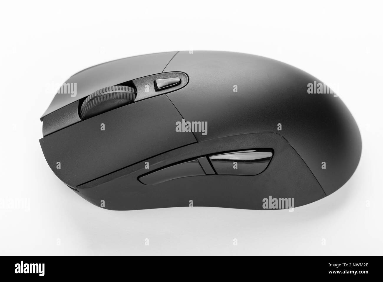 Wireless computer mouse on a white background. Computer peripherals ...