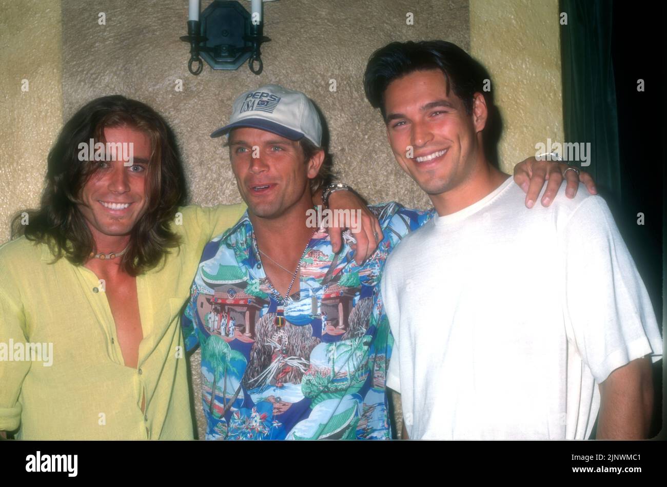 Los Angeles, California, USA 18th June 1996 (L-R) Actor Jaason Simmons ...