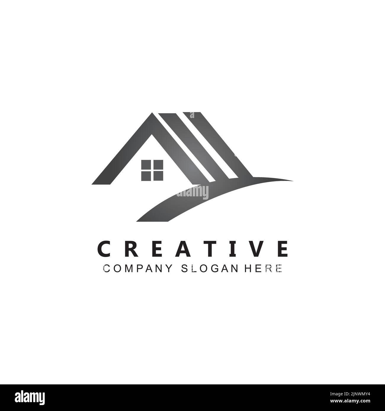 house building logo vector symbol Stock Vector Image & Art - Alamy