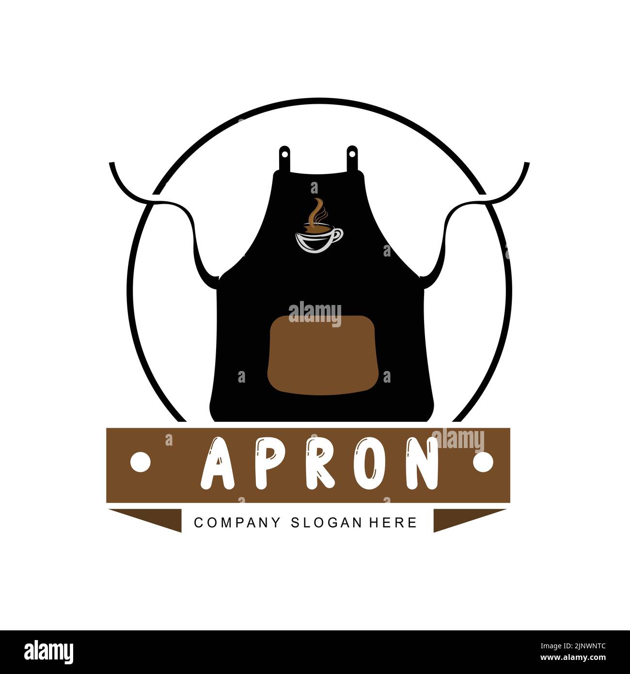 Female baker hand drawn illustration hi-res stock photography and ...