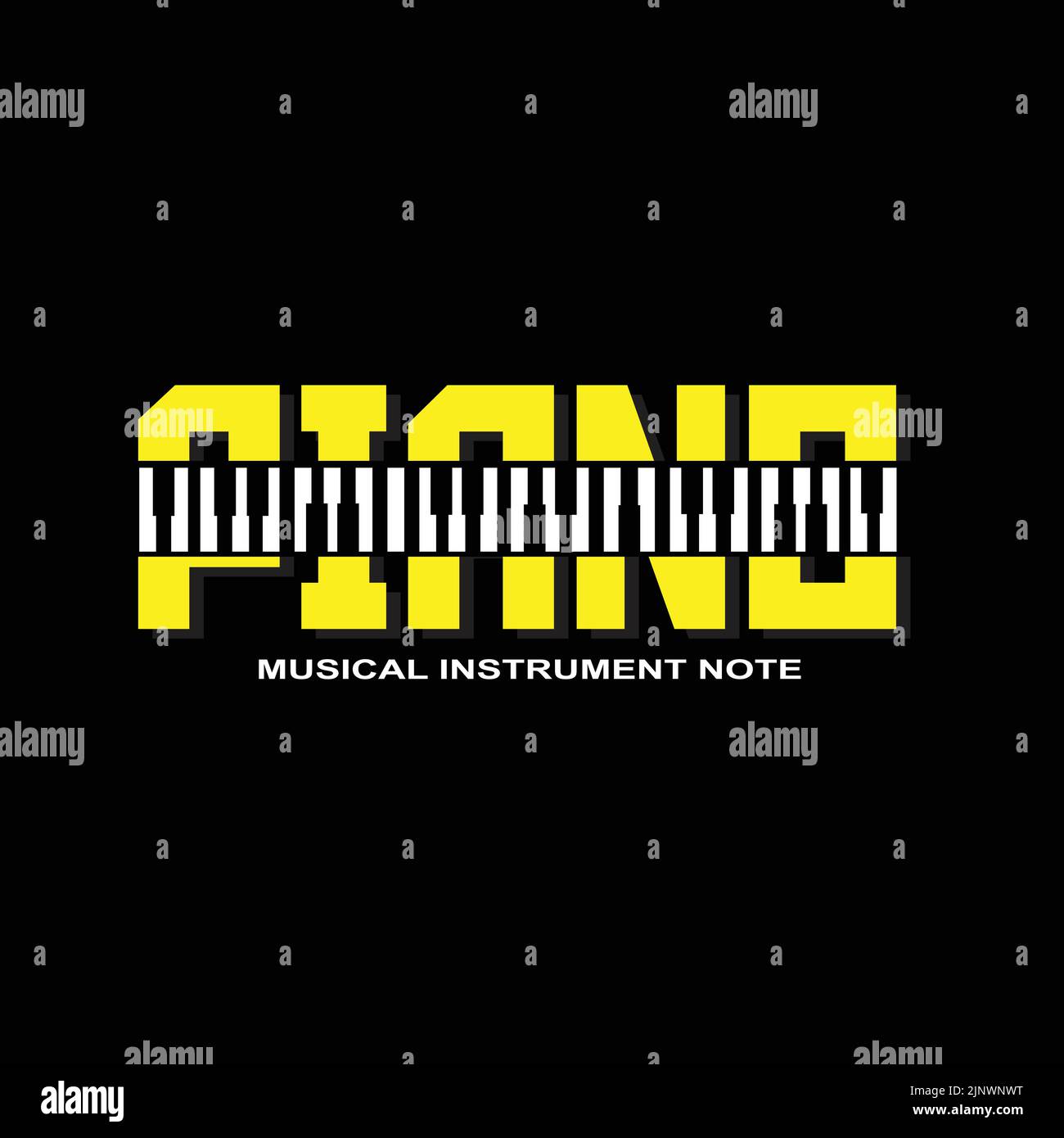 Piano logo building hi-res stock photography and images - Alamy