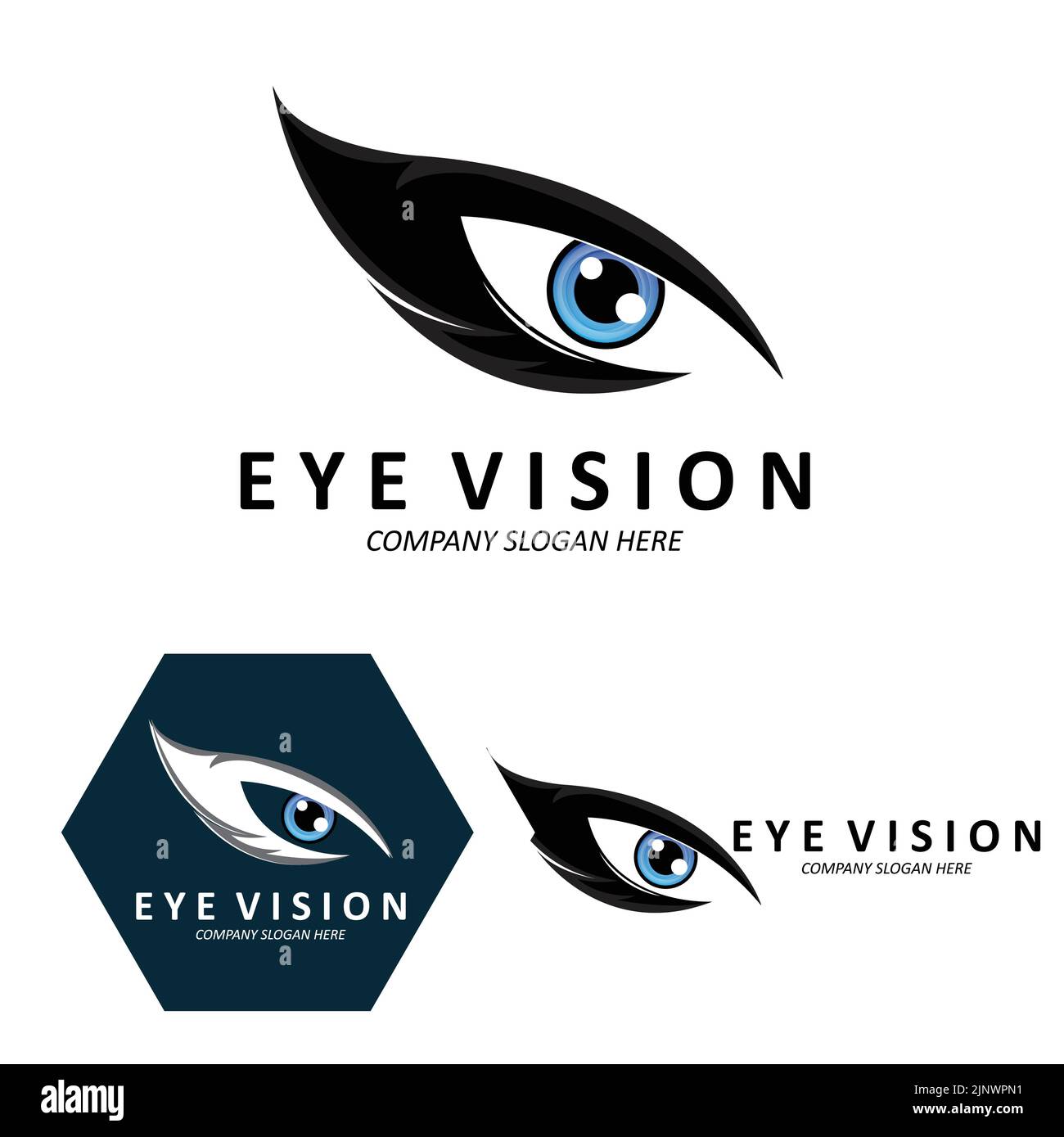 Eyes Logo Design, Vision of the World, vector illustration of organs ...