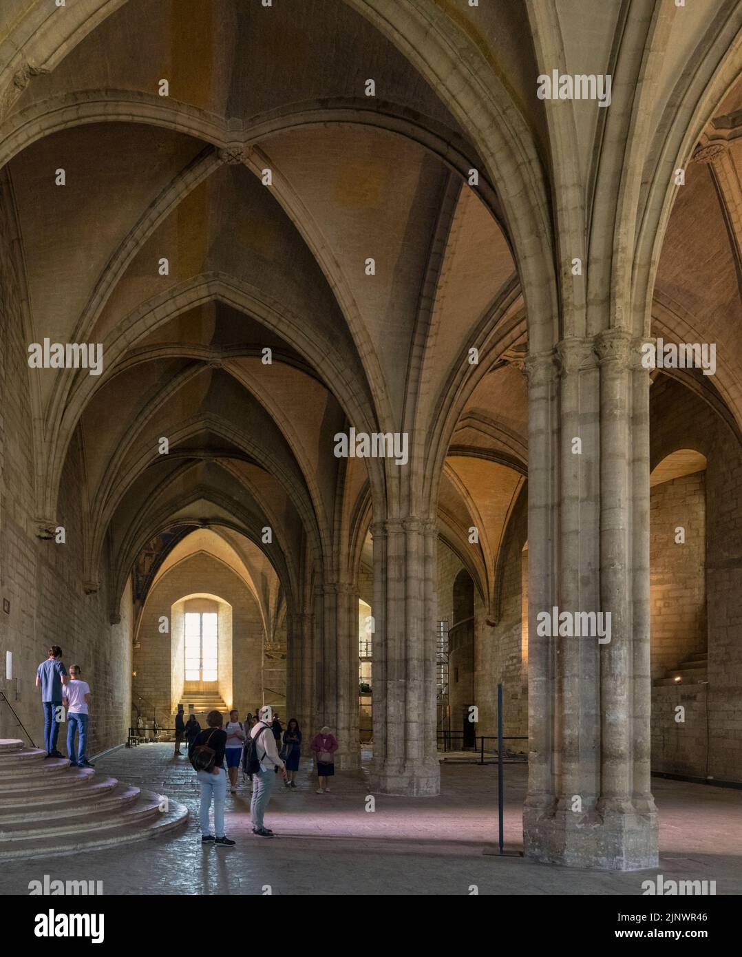 Salle de la Grande Audience - Great Audience Hall, Palais des Papes ...