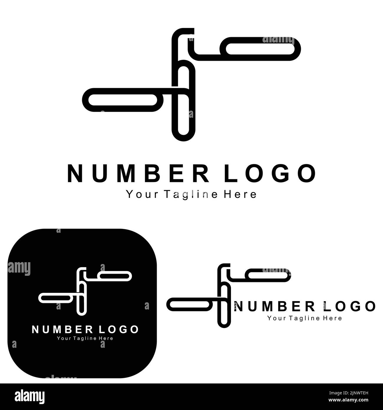 Number 6 six logo design premium icon vector illustration for company ... Number 6 six logo design premium icon vector illustration for company ...