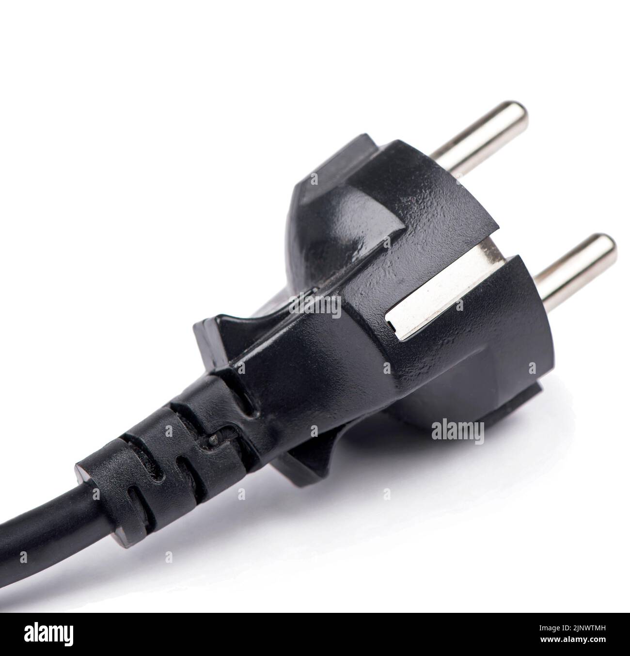 electrical plug and electrical cord isolated on white background Stock ...