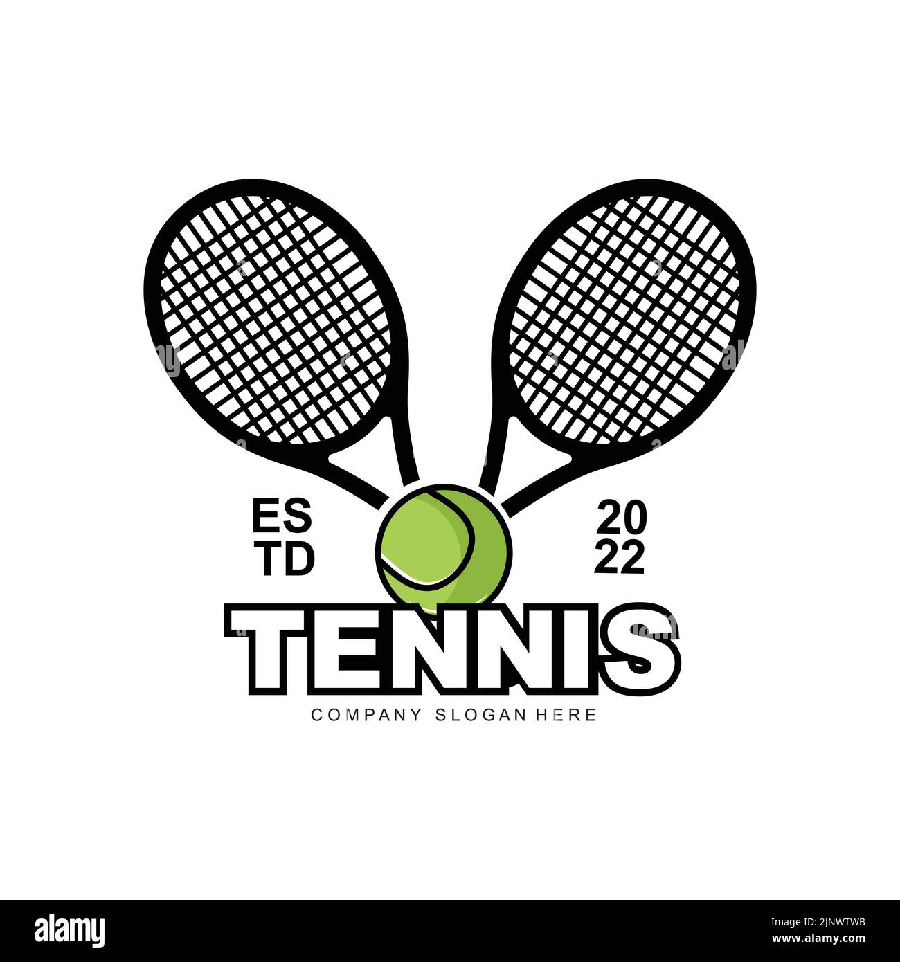 Tennis point logo hi-res stock photography and images - Alamy