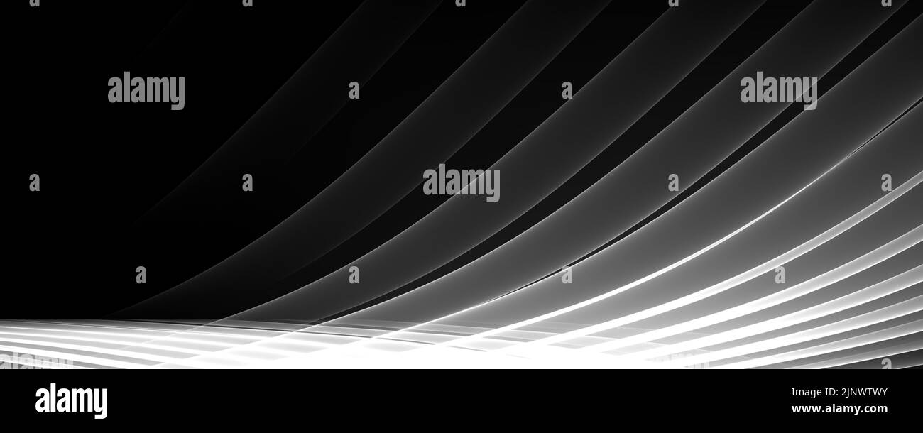Abstract Background Banner 8K Light, Dark, Monochrome, Black, White ...