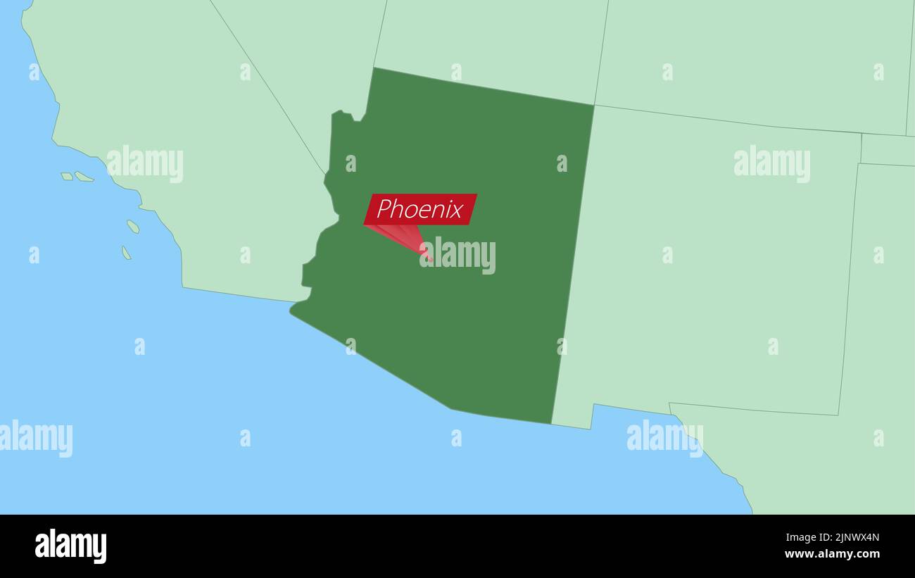 American southwestern states Stock Vector Images - Alamy