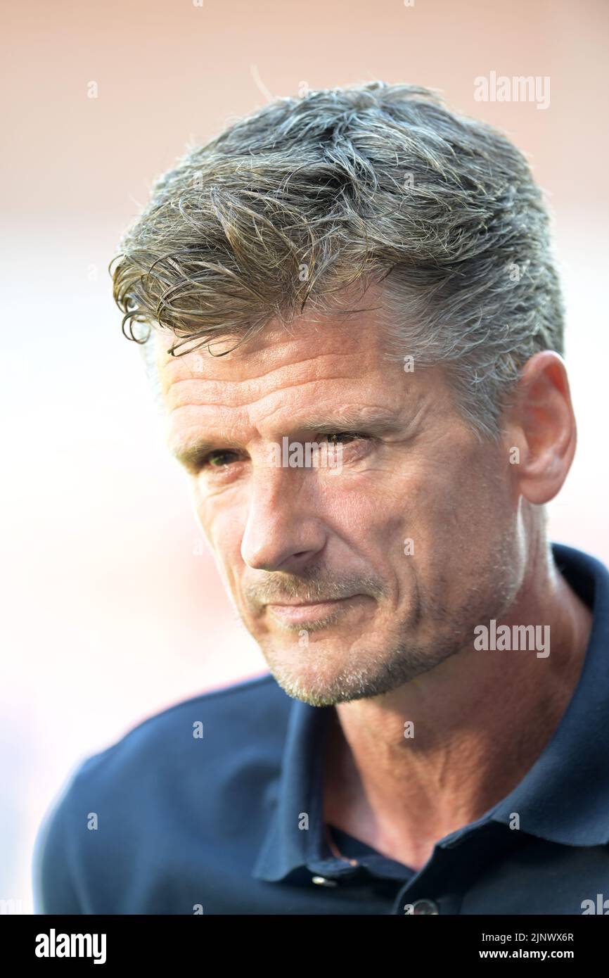 VOLENDAM - FC Volendam coach Wim Jonk during the Dutch Eredivisie match ...
