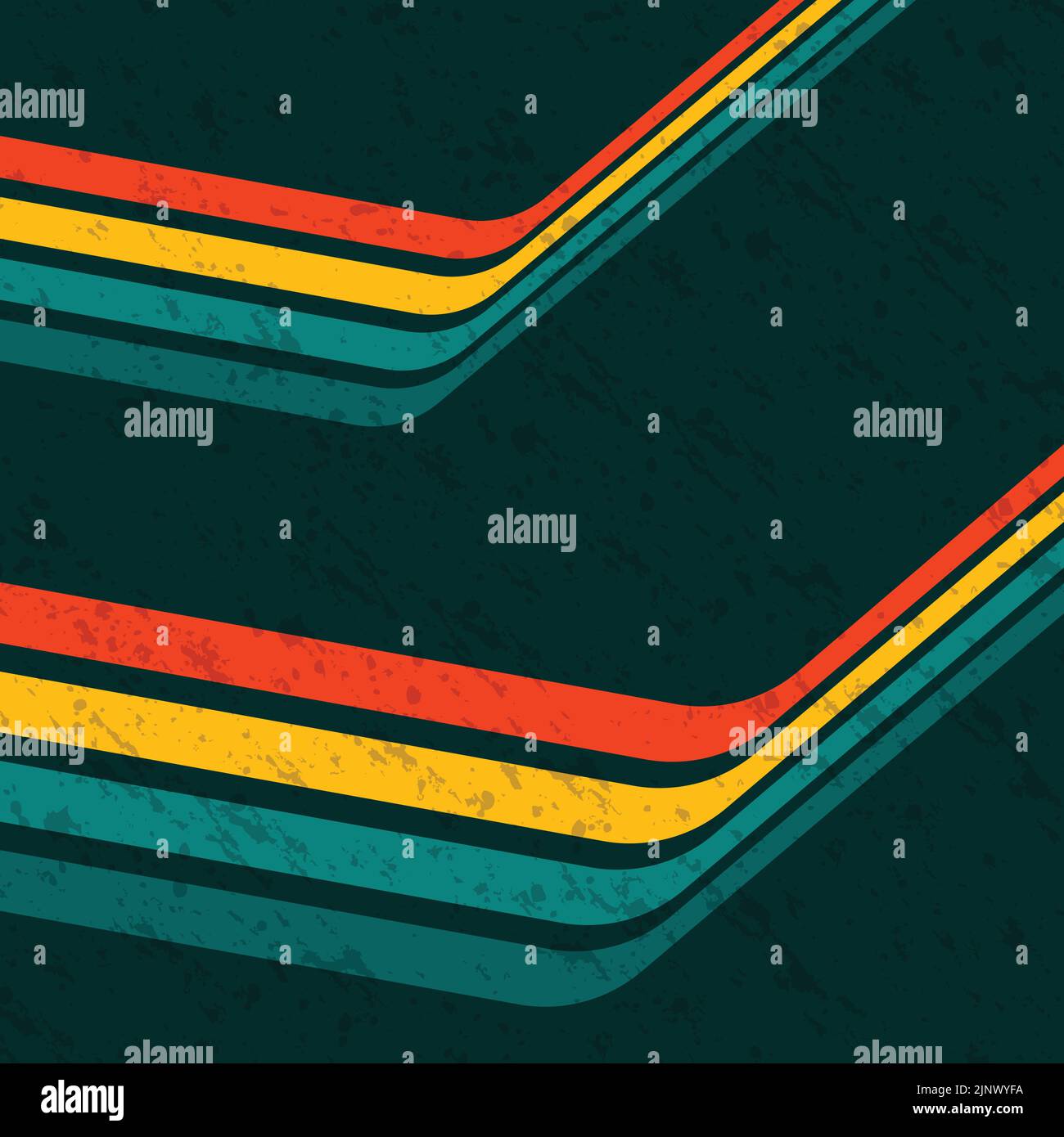 Retro lines perspective background Stock Vector Image & Art - Alamy