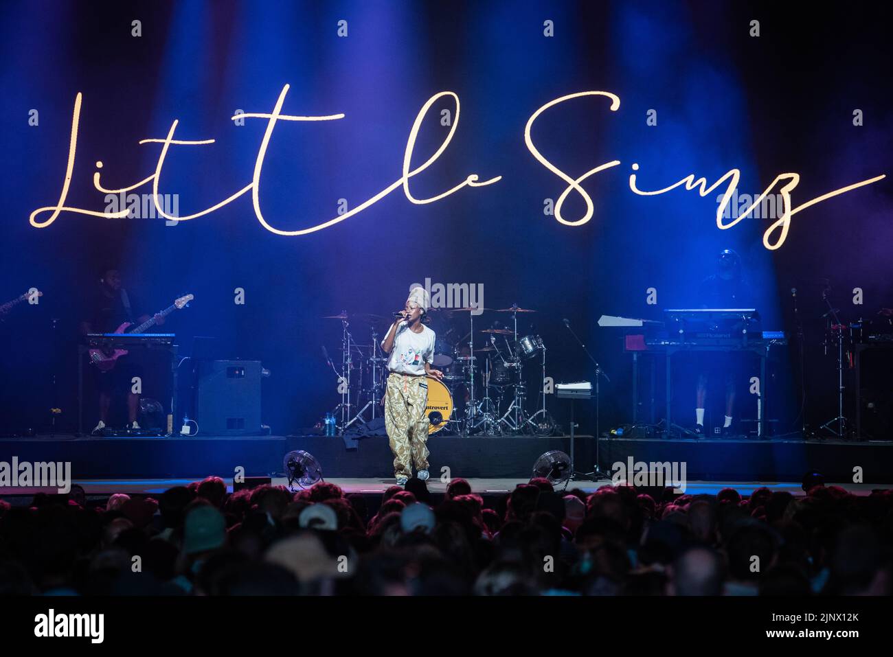 Oslo, Norway. 13th Aug, 2022. The English rapper and lyricist Little ...