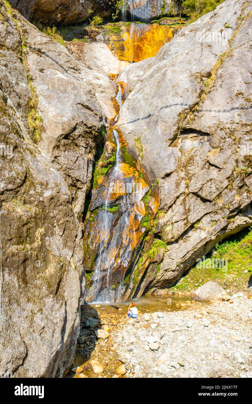 Nature from Everest trek in Nepal. Nature and travel concept Stock ...