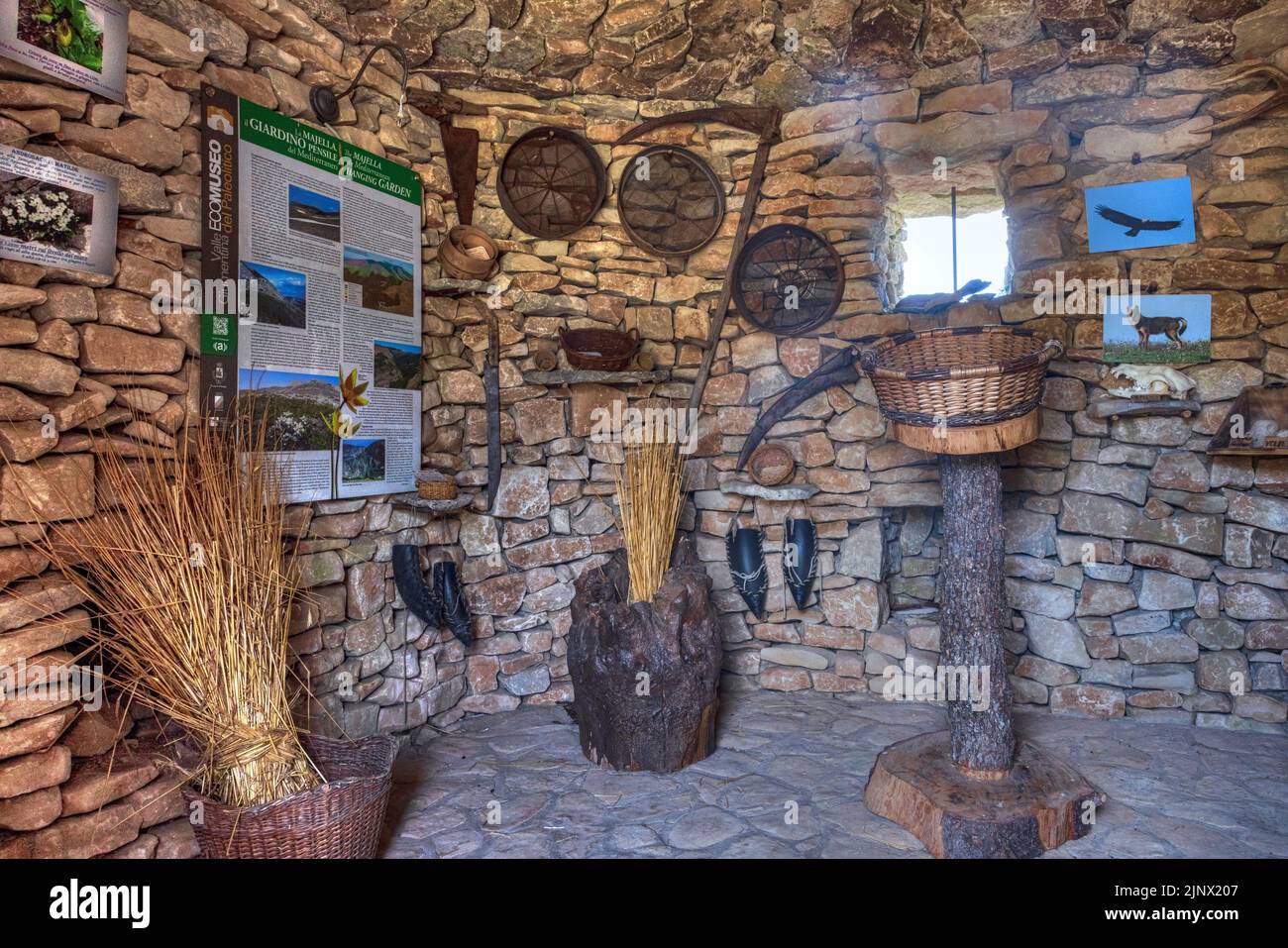 Ecomuseum, Abbateggio, Pescara, Abruzzo, Italy Stock Photo - Alamy