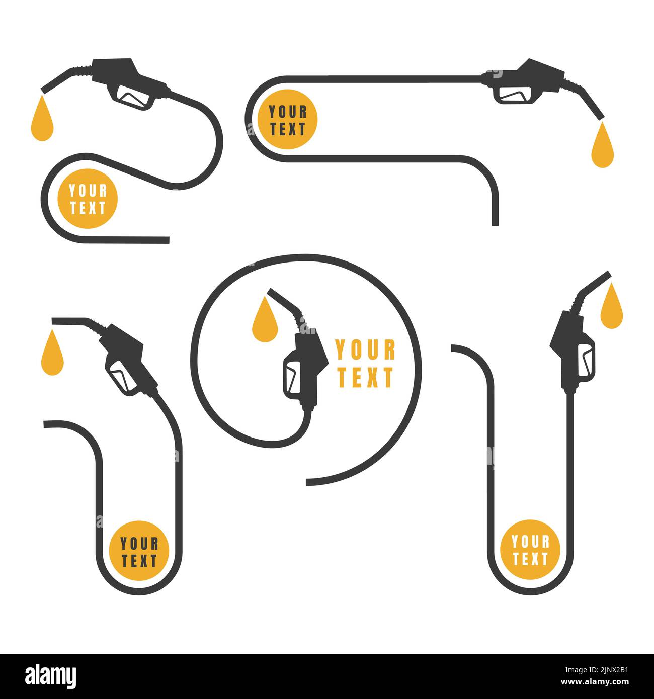 Fuel nozzle signs Stock Vector Image & Art - Alamy