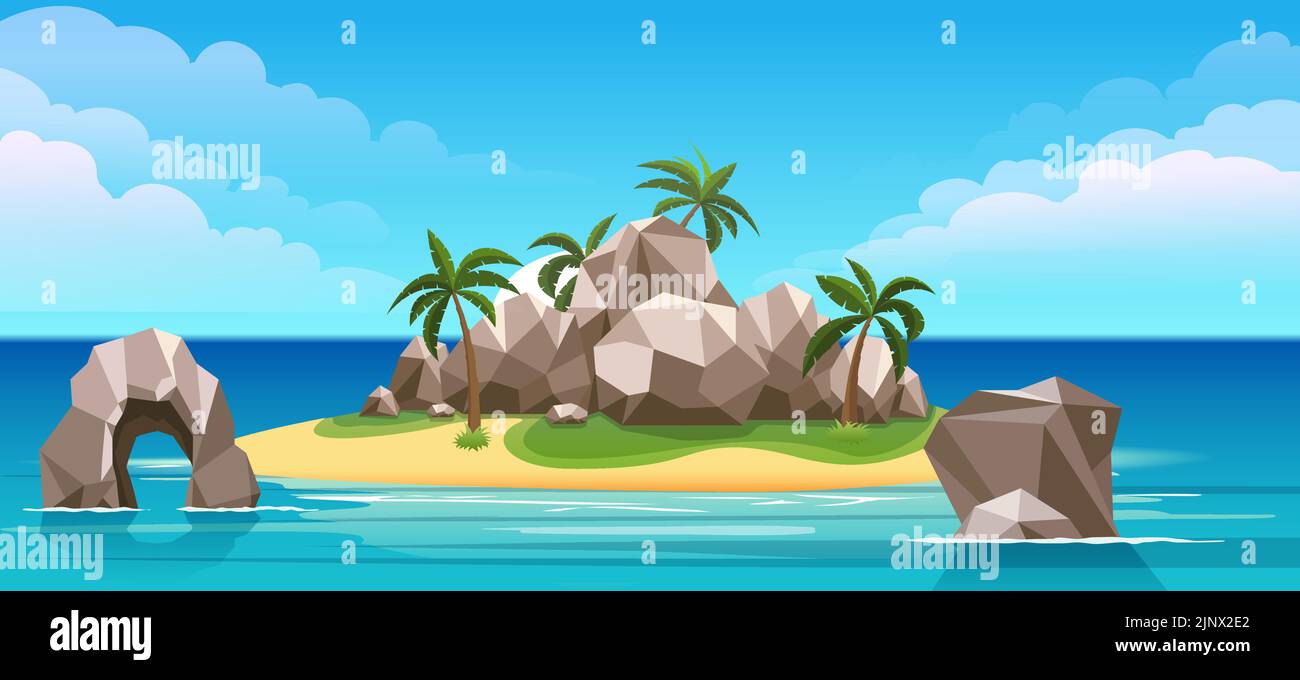 Ocean cartoon hi-res stock photography and images - Alamy