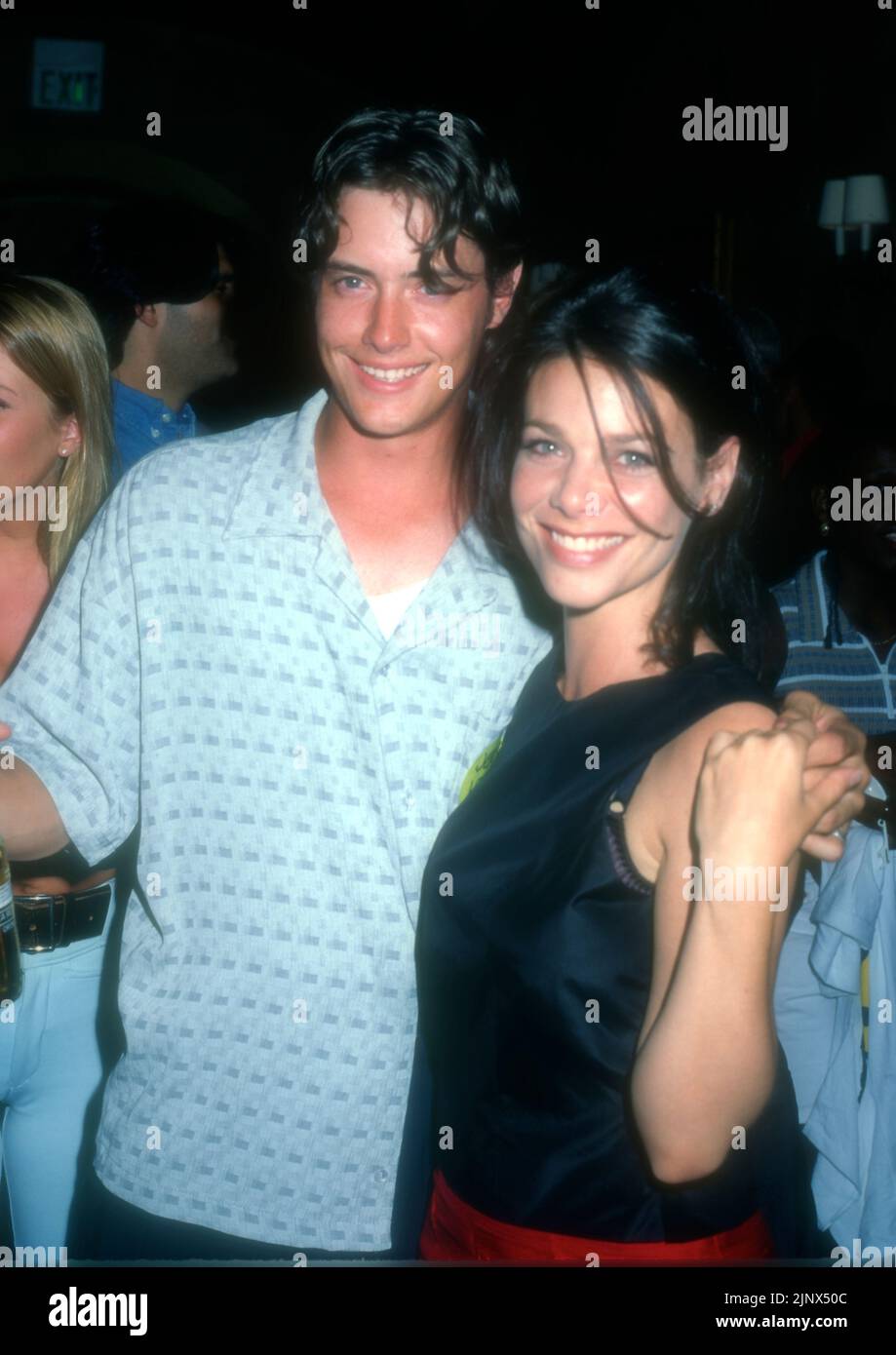 Los Angeles, California, USA 18th June 1996 Actor Jeremy London and ...