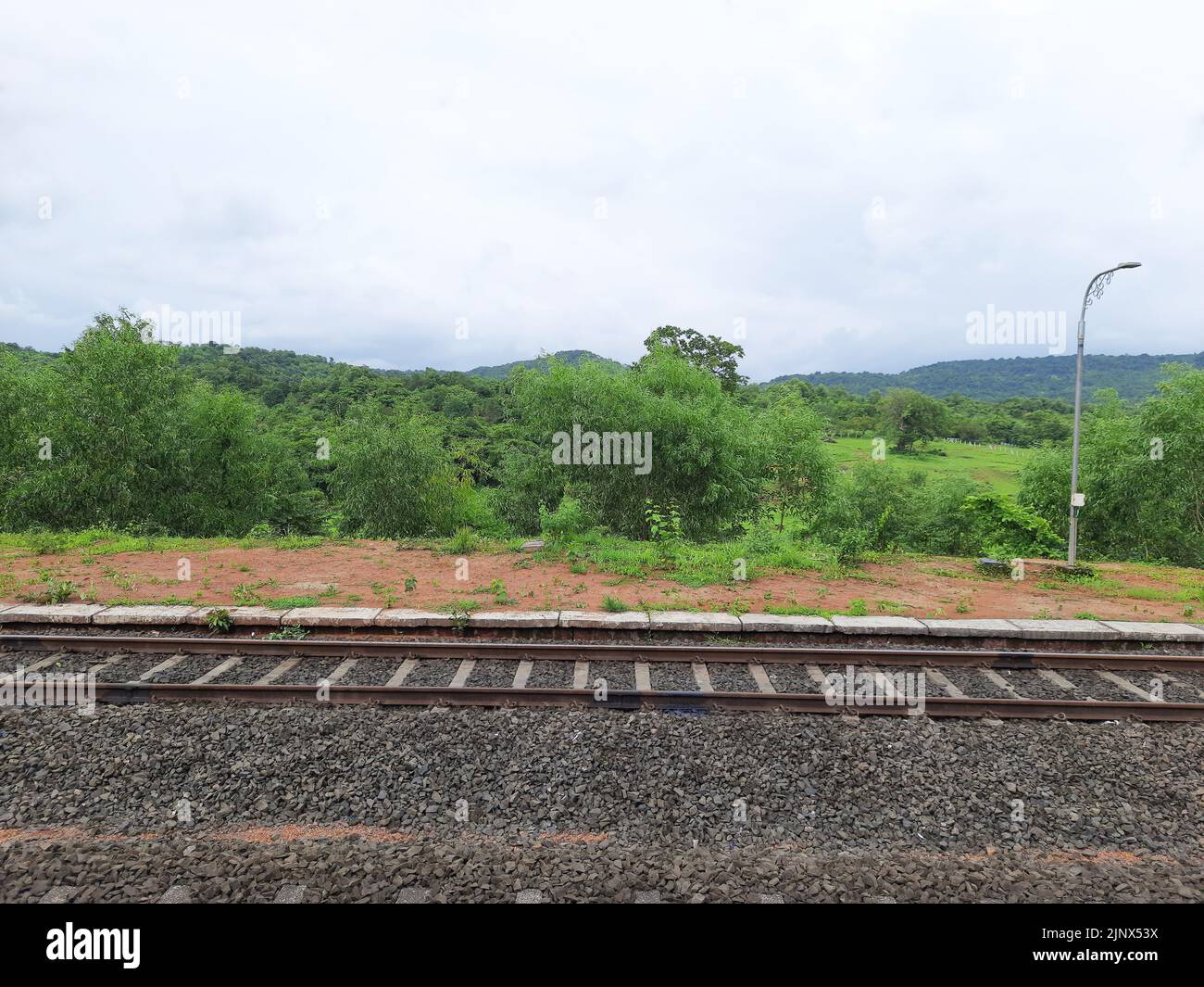Rural railroad in mountains hi-res stock photography and images - Alamy