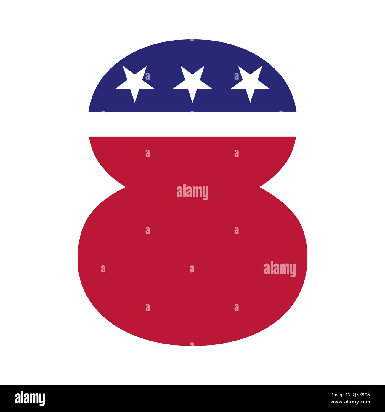 Initial Letter 8 American Logo for Business, Corporate and Company ...