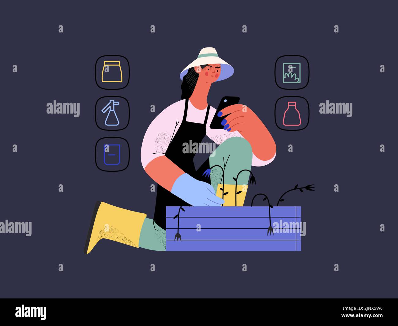 Shop now - Online shopping and electronic commerce series - modern flat ...