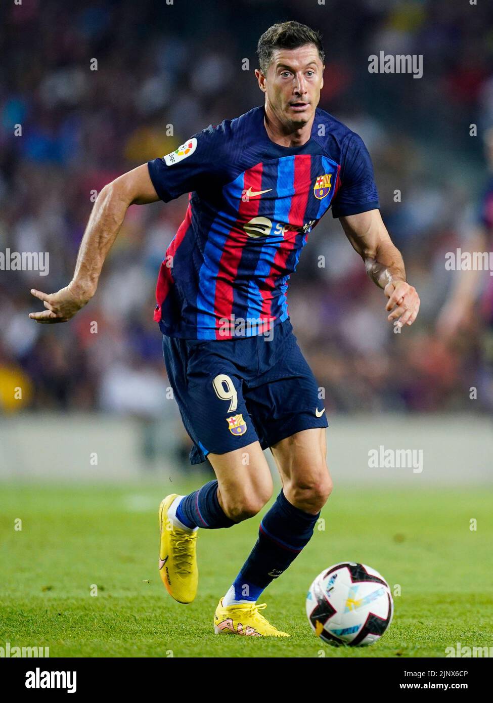 Robert Lewandowski of FC Barcelona during the La Liga match between FC ...