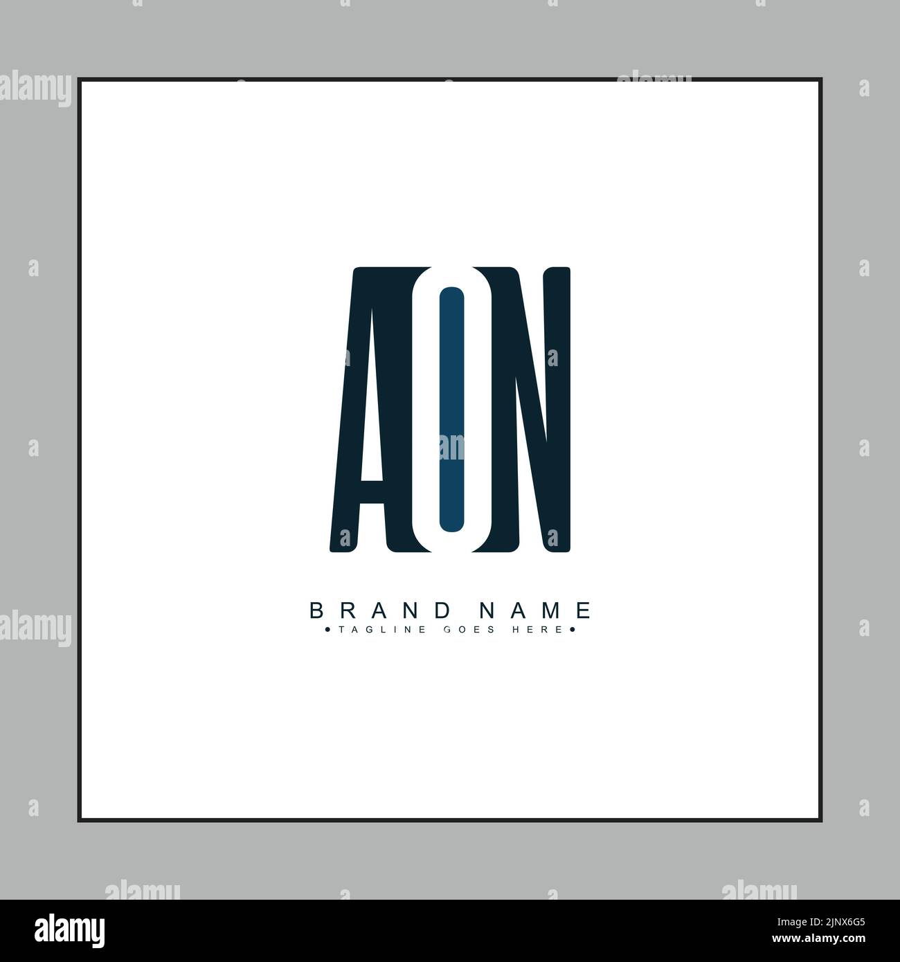 Letter aon Stock Vector Images - Alamy
