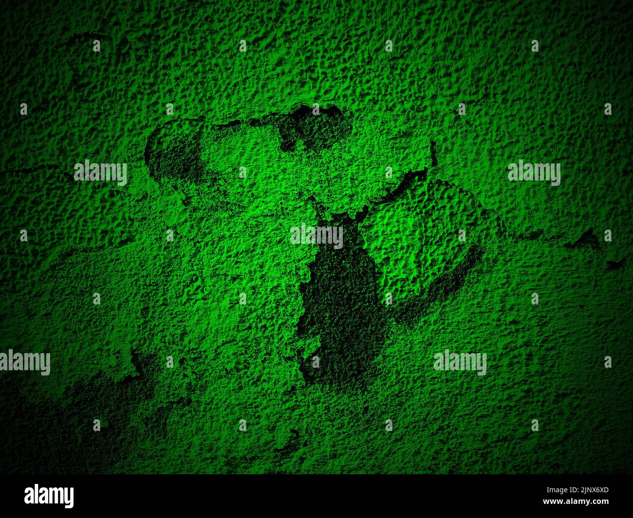 green painted stone wall texture. Layer or overlay Stock Photo - Alamy