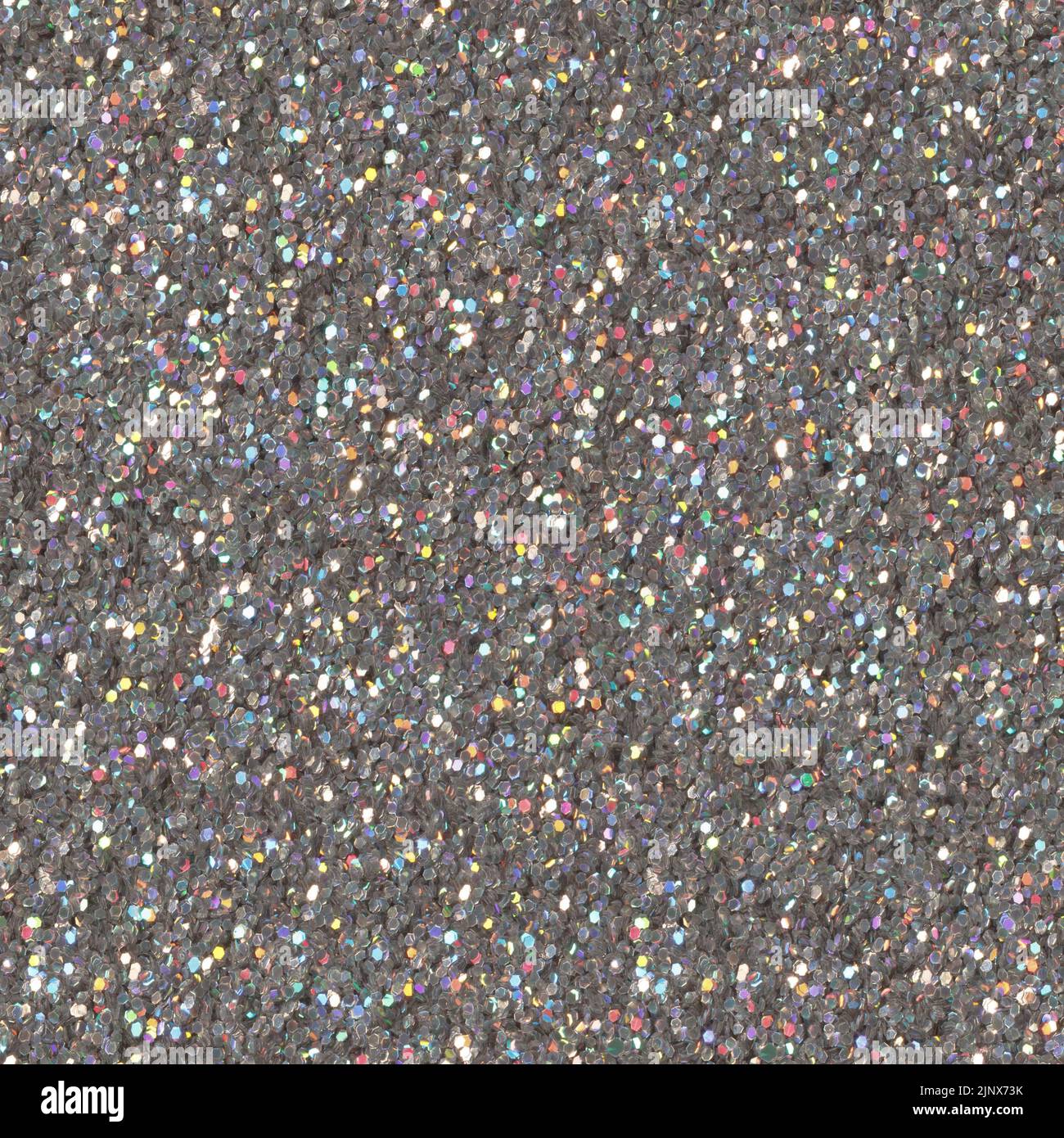 Silver holographic glitter background. Low contrast texture. Seamless ...