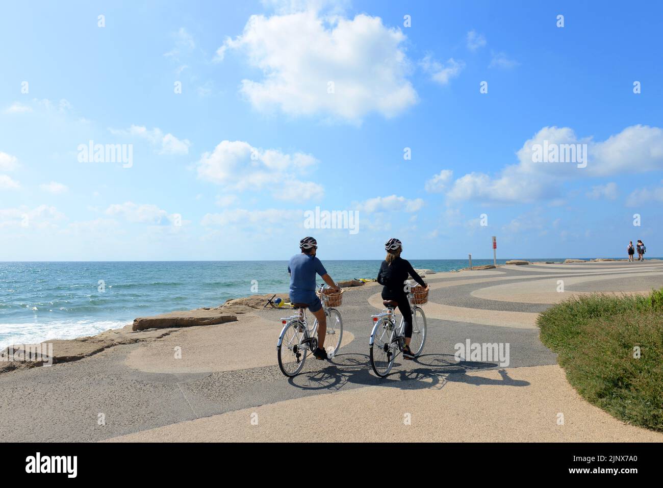 The waterfront promenade in Tel-Aviv, Israel Stock Photo - Alamy
