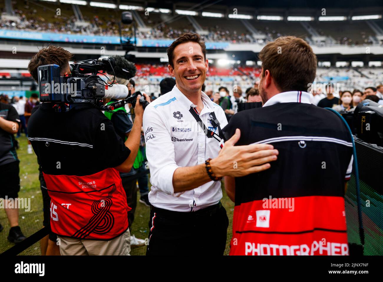 James Ian, the Team Principal of the Mercedes-Benz EQ Formula E Team ...
