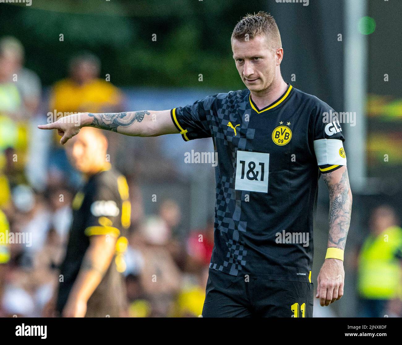 Altach, Austria. 22nd July, 2022. Dortmund's German player Marco Reus ...